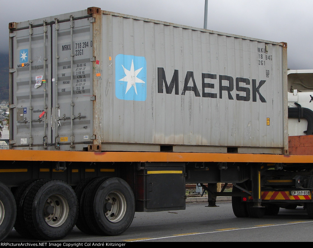 Maersk 22G1 MRKU 718294 0